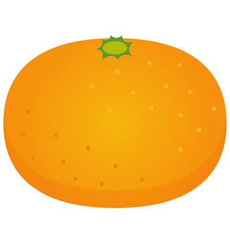 商用フリー・無料イラスト みかん（mandarin Orange）02 商用ok フリー素材集「ナイスなイラスト」
