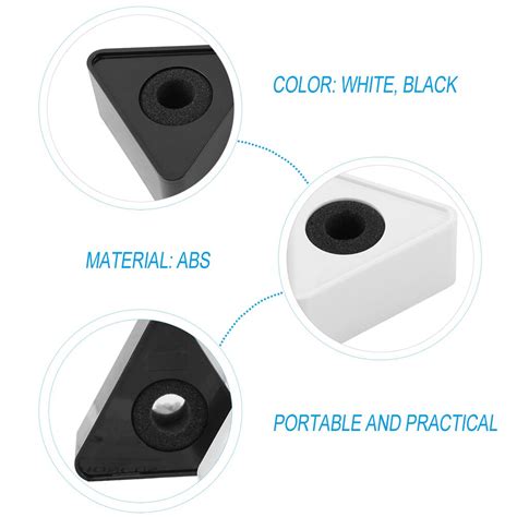 4pcs abs injection molding triangular interview mi grandado