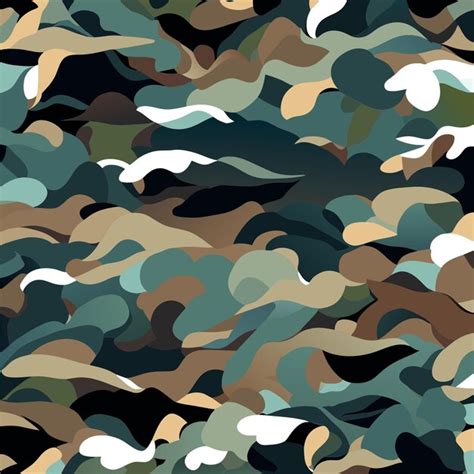 Premium Vector Crafting Camouflage Patterns For Textile Art