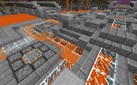 Volcano Hub Spawn Minecraft Map