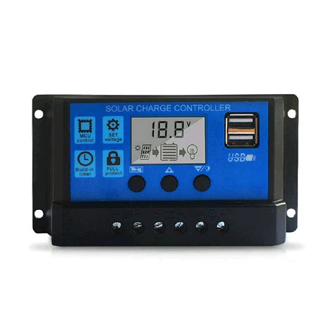 Controlador De Carga Solar 100a Panel Solar Actualizado Puerto Usb