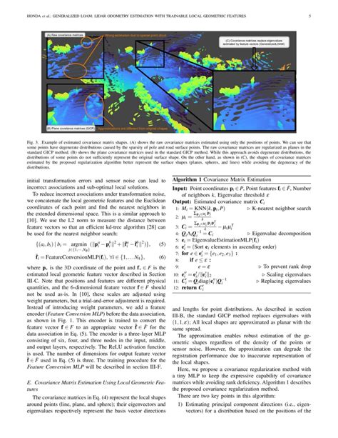 generalized loam lidar odometry estimation with trainable local