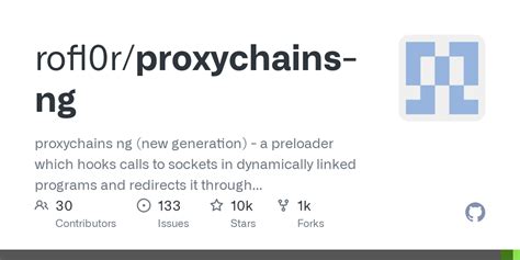 releases · rofl0r proxychains ng · github