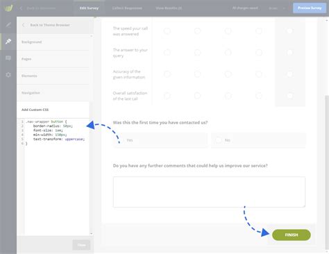 How To Customize Your Survey Layout With Css Surveyhero Help Center