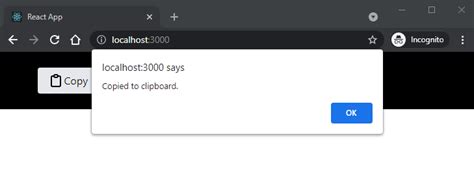 How To Add A Copy To Clipboard Function In React By Ordinary Coders
