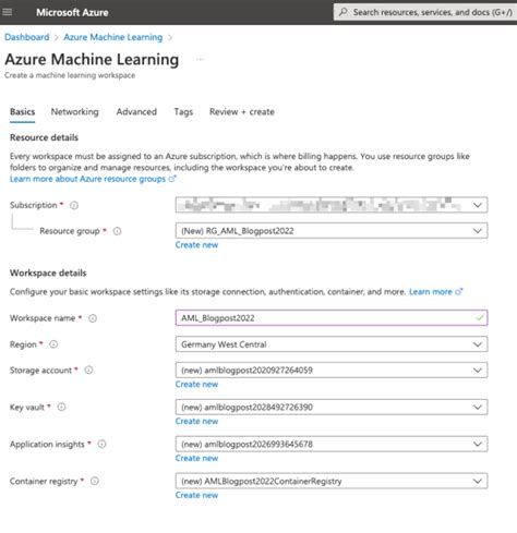 Advent Of 2022 Day 2 Creating Azure Machine Learning Workspace R Craft