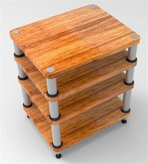 4p Bamboo And Aluminium Soundstructure