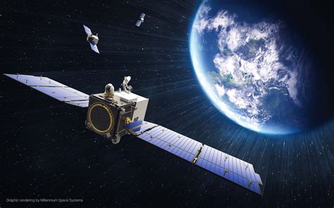 Millennium Space Systems Awarded Additional Missile Track Custody Plane Satcom Digital