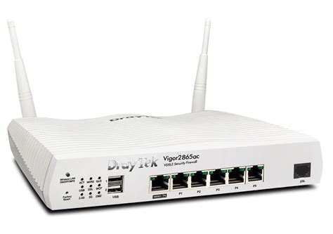 Draytek Vigor 2865ac Multi Wan Dual Band Vdsl2adsl2 Wifi Vpn Router