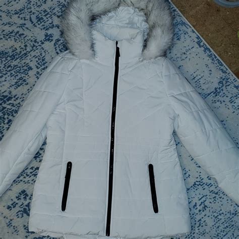 Michael Michael Kors Jackets And Coats Michael Korls White Coat Womans Size L Poshmark