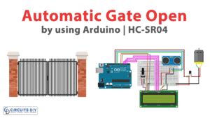 Automatic Gate Open Using Arduino And HC SR