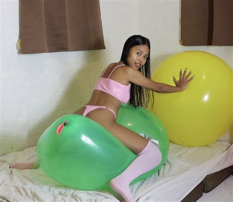 Your Sexy Stepsister Camylle Rides To Pop All Your Huge Balloons Asian Looner Girls Clips Sale