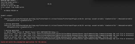 Fatal Error Lipo Cant Open Input File · Issue 25200 · Flutter