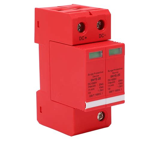 15kv 20ka Dc Pv Protector Contra Sobretensiones Dispositivo Disyuntor