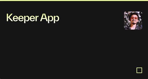 keeper app codesandbox