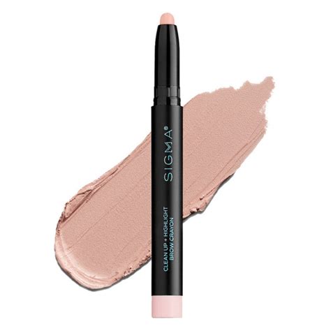 Sigma Beauty Clean Up Highlight Brow Crayon Flash Image Beauty