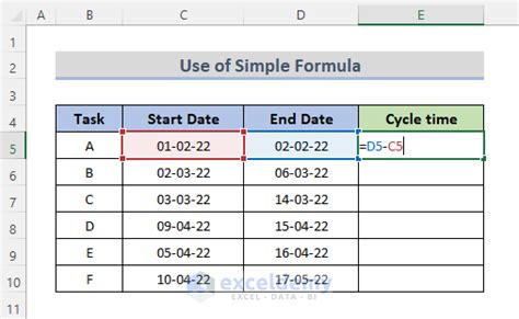 How To Calculate Cycle Time In Excel 7 Examples Exceldemy