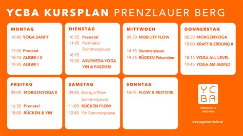 Yoga Kurse Klassen In Berlin Prenzlauer Berg Und Weissensee