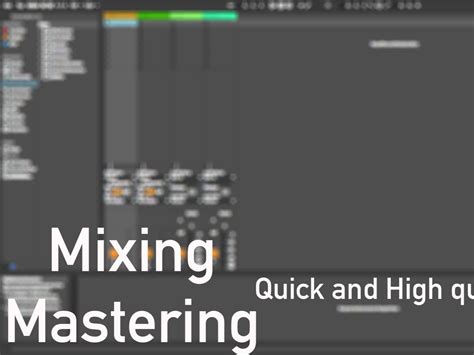 보컬튠믹싱마스터링 진행합니다 크몽