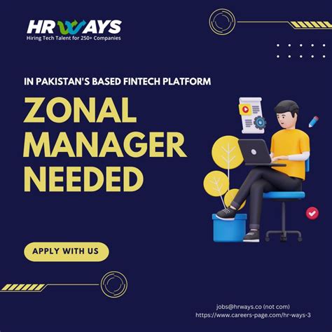 Hr Ways Hiring Tech Talent On Linkedin Hiring Zonal Manager For