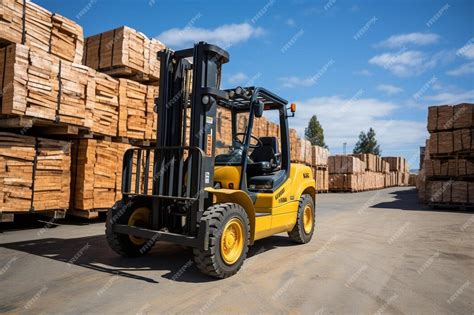 Telehandler Loader Moving Cargo Construction Equipment Photography