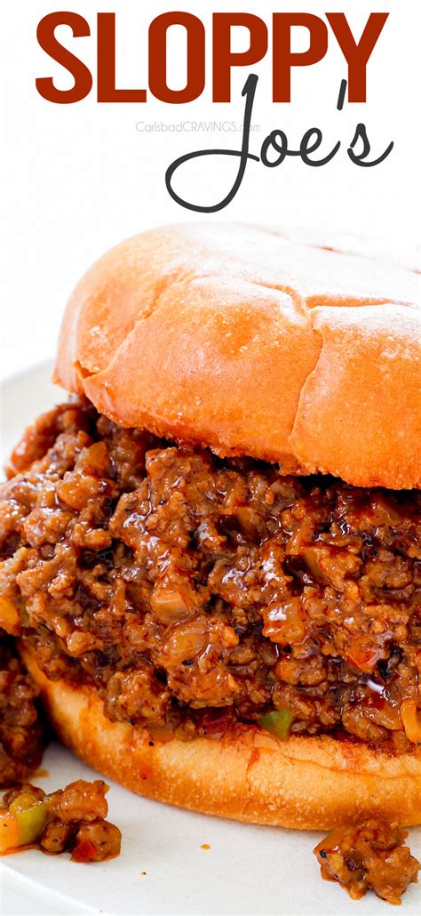 Best Sloppy Joe Recipe Easy And Quick Carlsbad Cravings