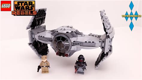 Lego Star Wars - 75082 TIE Advanced Prototype - Rebels - YouTube