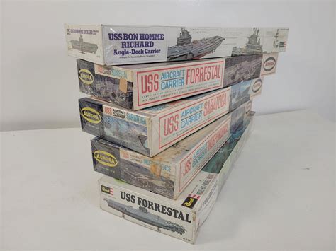 Lot 10 Vintage Model Kits Sealed And Unopened Auction
