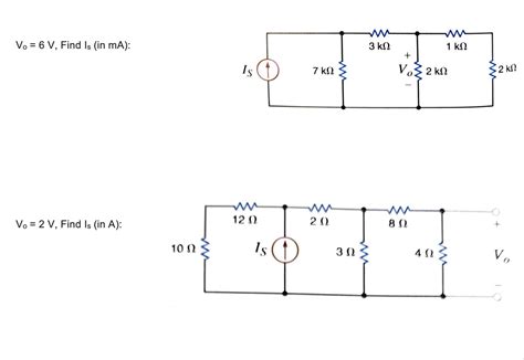 Solved Vo V Find Is In MA Vo V Find Is In A Chegg Com