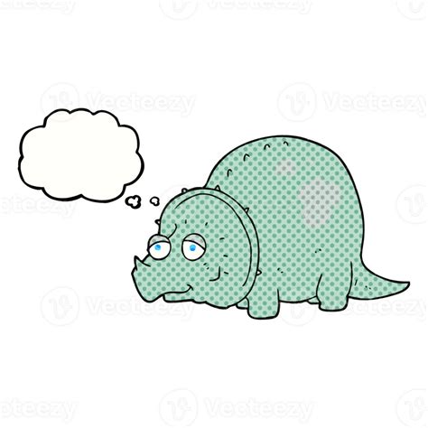 Pensamiento Burbuja Dibujos Animados Dinosaurio 44957448 Png