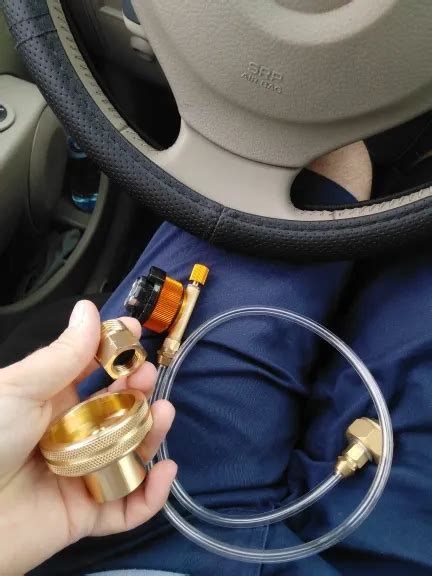 Адаптер для заправки туристической газовой плиты, переходник ...