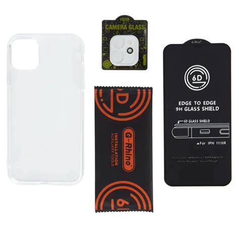 Комплект G-Rhino 3 в 1 для iPhone 12 в Казань по цене 2 500