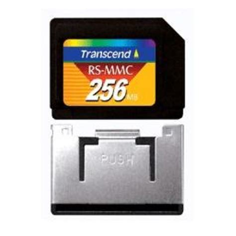 256MB Transcend RS MMC Reduced Size MultiMedia Card