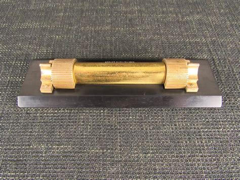 6 Inch Ebony Rolling Rule By Halden