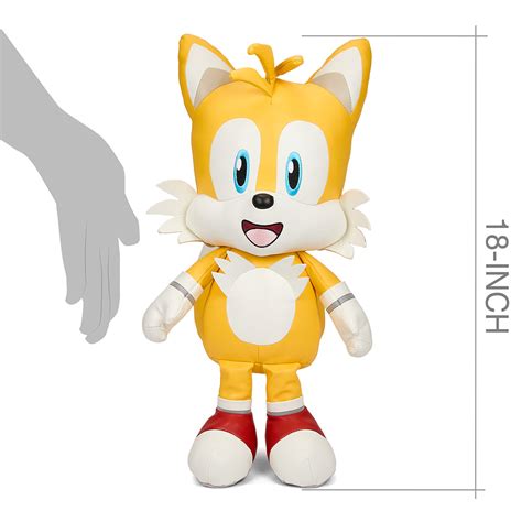 Sonic The Hedgehog 16” Premium Pleather Tails Plush Pre Order