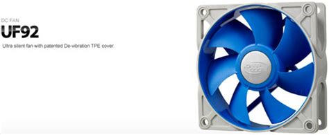 DeepCool UF92 De-Vibration TPE Ultra Silent DC Fan | Asianic ...