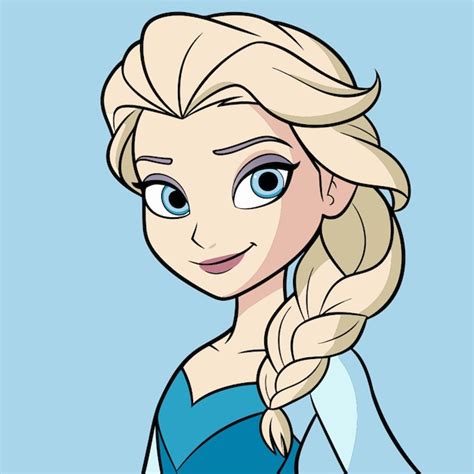 Elsa Of Frozen Vector Illustration Cartoon Premium Ai Generated Vector