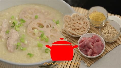 通便又補血 蓮藕肉片麥皮粥 Ucookicook