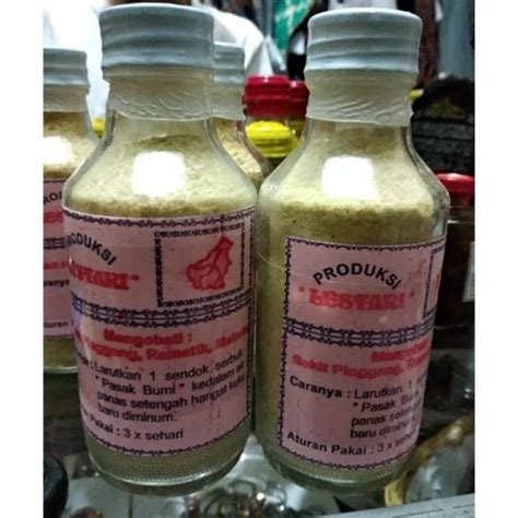 Jual Serbuk Akar Pasak Bumi Kemasan Botol Shopee Indonesia