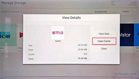 How To Clear System And App Cache On Samsung TV Technastic
