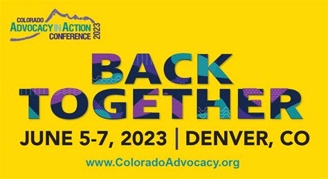 Colorado Advocacy In Action Conference June 5 7 2023