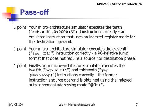Lab 4 Msp430 Microarchitecture Ppt Video Online Download
