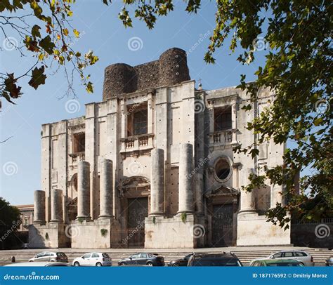 Chiesa Di San Nicolo Larena Catania Foto De Archivo Imagen De