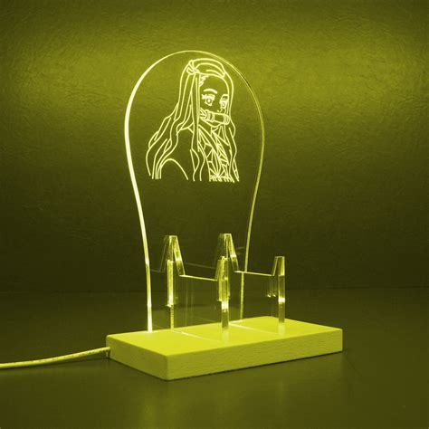 Demon Slayer Nezuko Kamado Led Gaming Headset Controller Stand Pro Led Sign