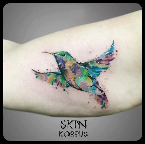 Watercolor Hummingbird Hummingbird Tattoo Meaning Hummingbird Tattoo