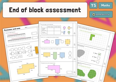 Year 5 Perimeter And Area End Of Block Assessment Grammarsaurus