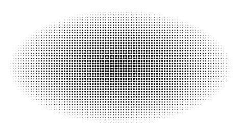Premium Vector | A halftone circle pop art template abstract halftone ...