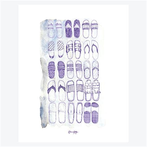Tsinelas Art Print The Lola X Kenneth Collaboration