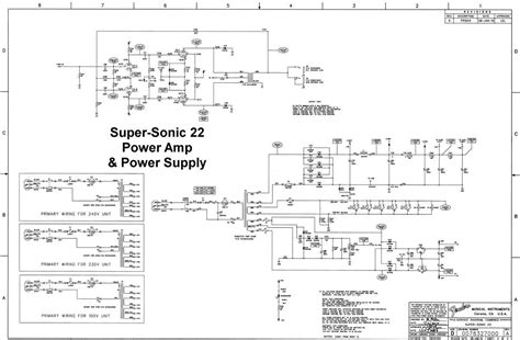 Unveiling The Fender Super Sonic Schematic Unlocking The Secrets Of This Iconic Amplifier