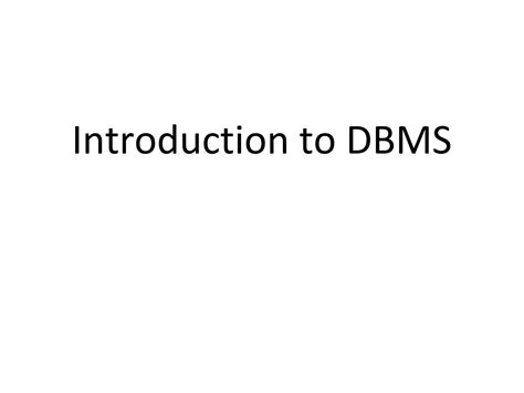 solution introduction to dbms dba it s functions schema s in dbms